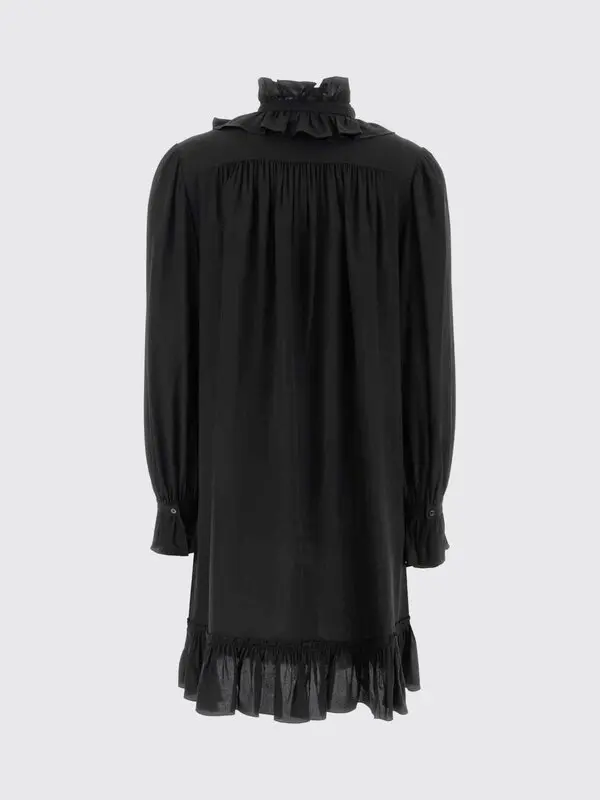 Chloé Ruches Silk Dress