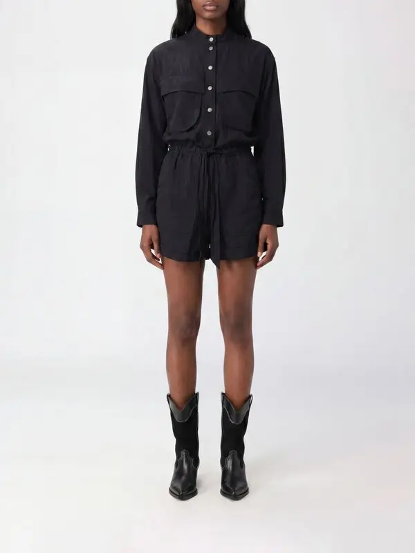 Isabel Marant Étoile Short Jumpsuit - Black