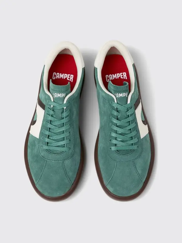 Camper Suede Trainers - Green
