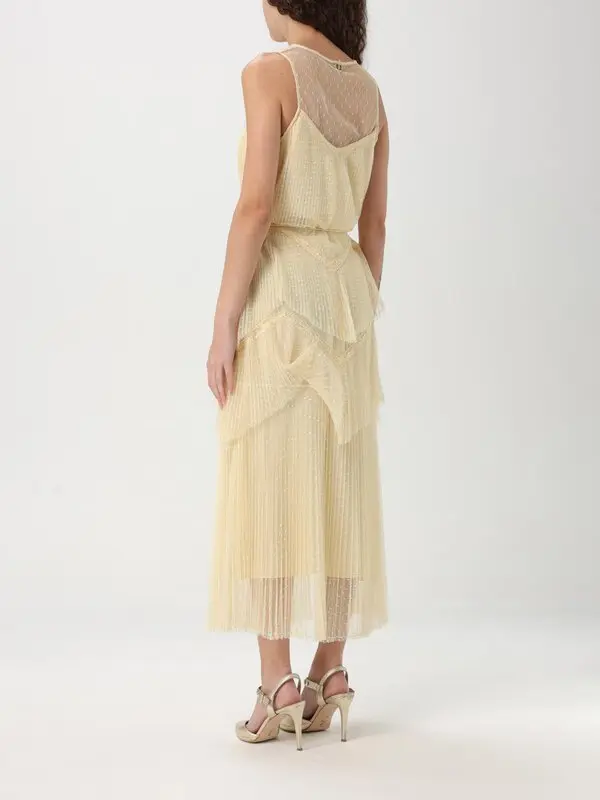 TWINSET Textured Midi Dress