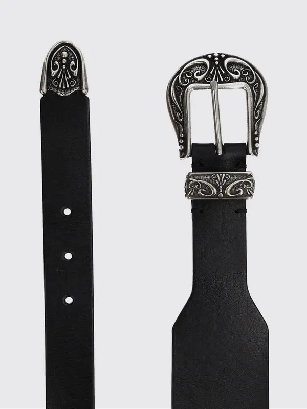 GOLDEN GOOSE Embellished Leather Belt