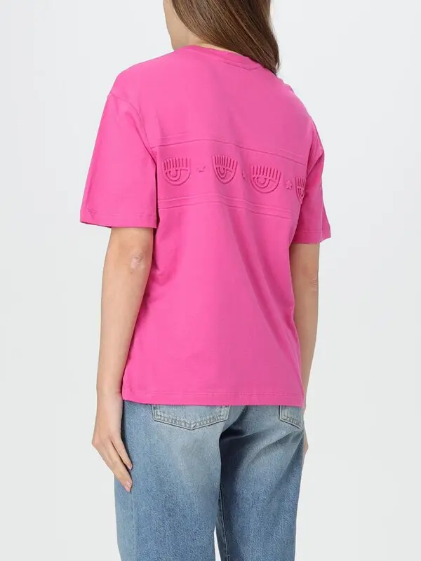 CHIARA FERRAGNI T-shirt With Embossed Detail