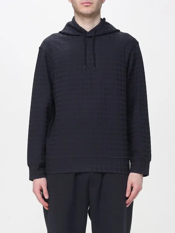Emporio Armani Textured Hoodie