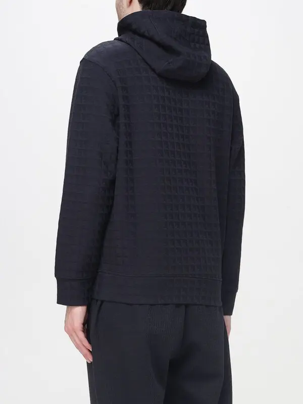 Emporio Armani Textured Hoodie