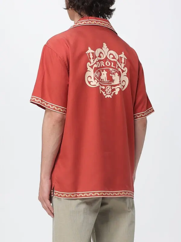 Drole De Monsieur Viscose Casual Shirt