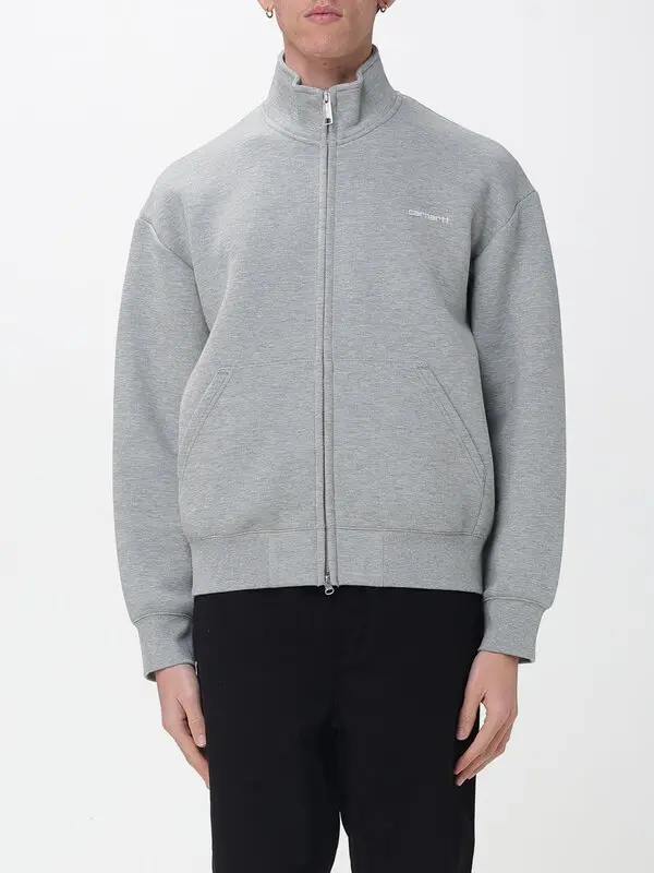 Carhartt Work In Progress Sweatshirt Jacket - Grey