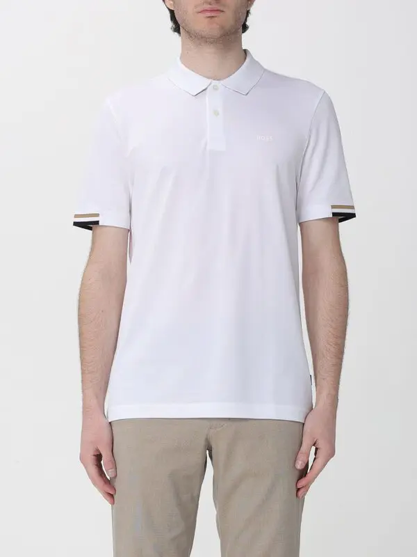 BOSS Polo Shirt Colour - White