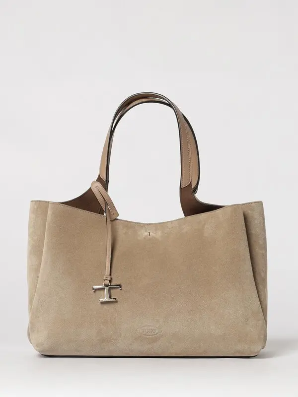 TOD'S Suede Bag - Brown