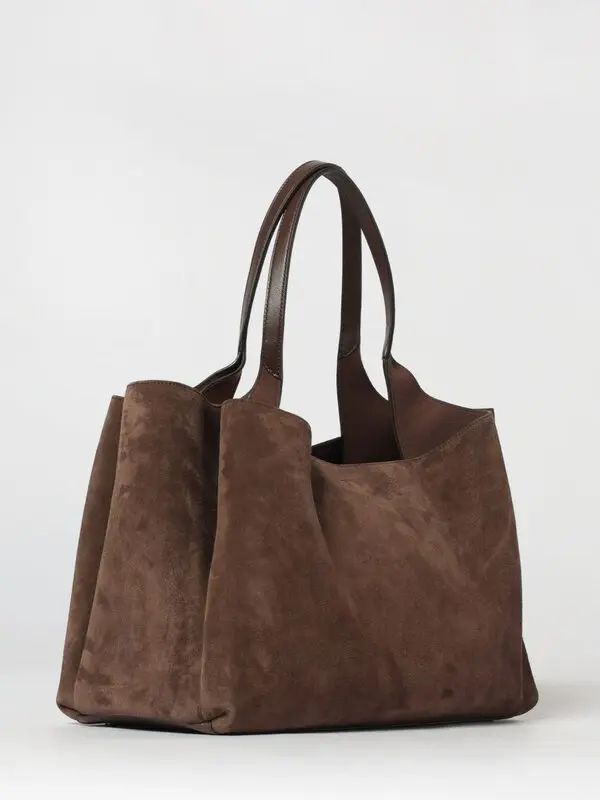 TOD'S Suede Shoulder Bag - Dark