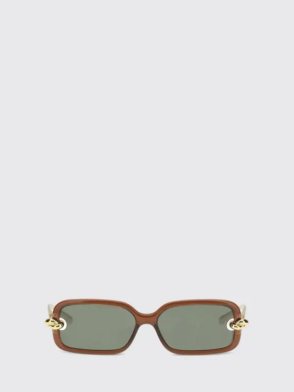 Bottega Veneta Square Frame Sunglasses - Brown