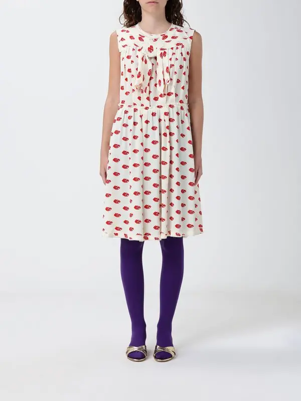 Marc Jacobs Printed Viscose Mini Dress