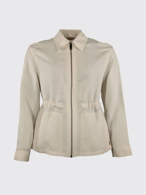Woolrich Linen Blend Shirt Jacket