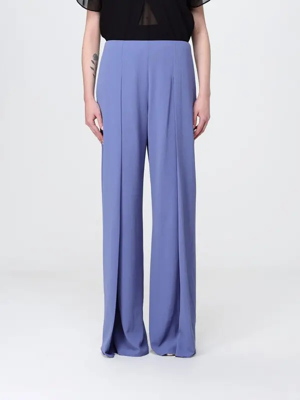 Emporio Armani Wide Leg Tailored Trousers