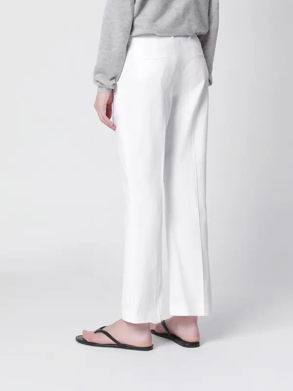 PT TORINO Gabardine Flared Trousers