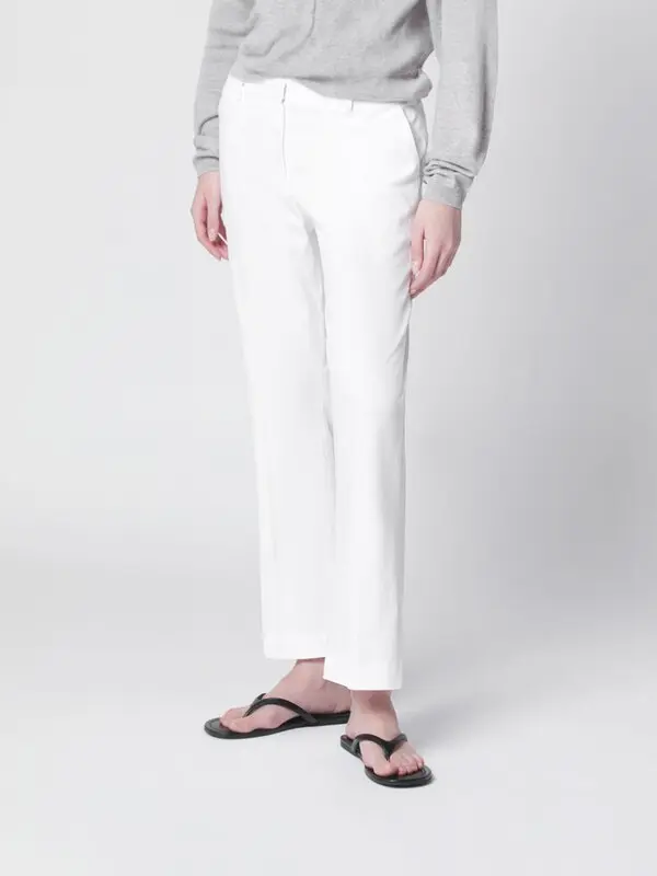PT TORINO Gabardine Flared Trousers