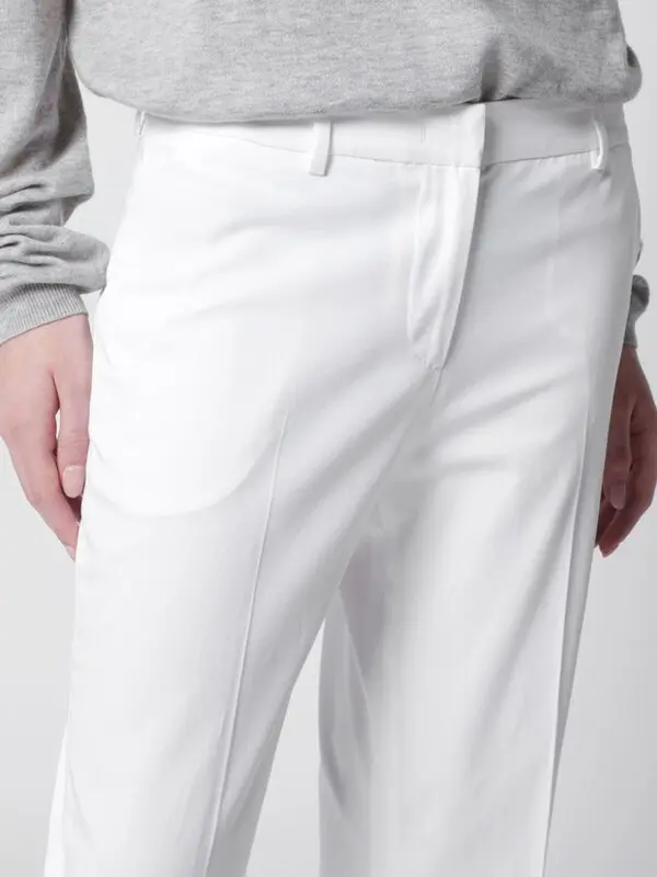 PT TORINO Gabardine Flared Trousers