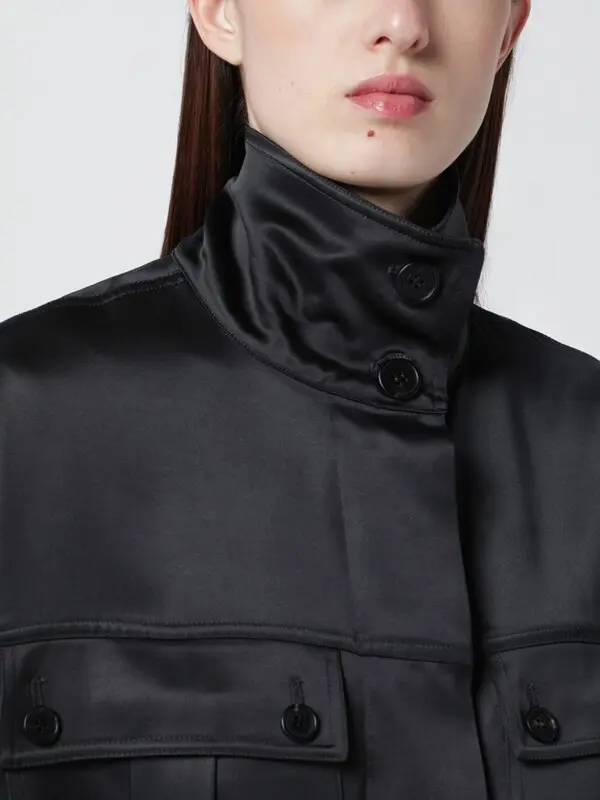 DURAZZI MILANO Satin Bomber Jacket