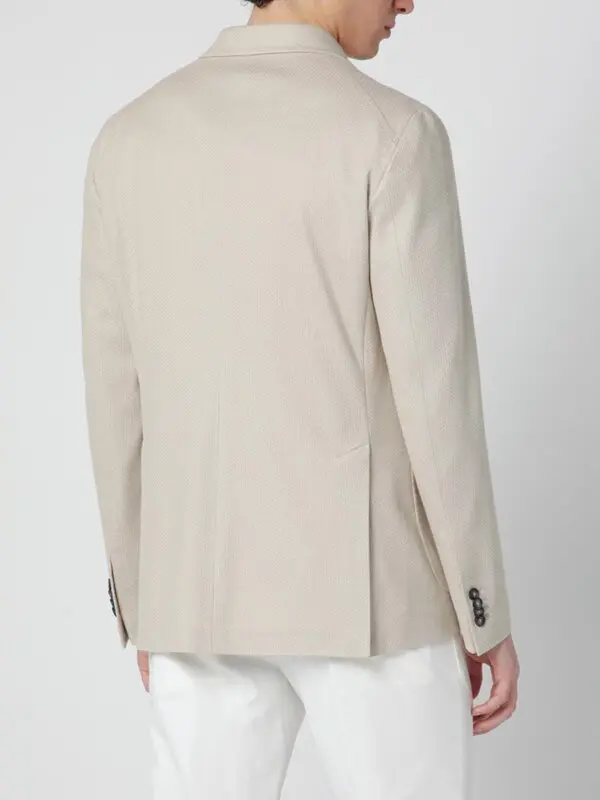 Tagliatore Cotton Double-breasted Blazer