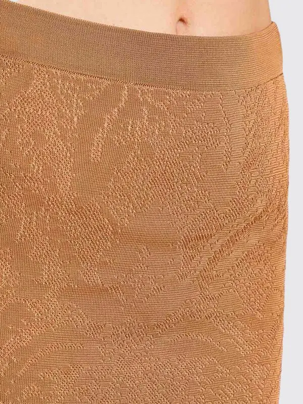 TWINSET Midi Skirt In Viscose Blend