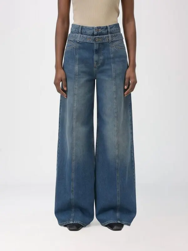 Closed High Rise Wide Leg Jeans