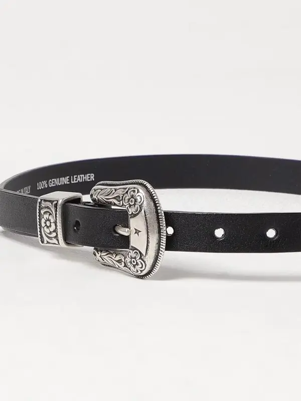 GOLDEN GOOSE Embellished Leather Belt