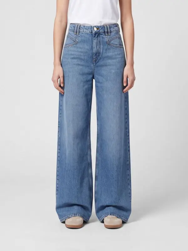 Isabel Marant Étoile High-rise Wide-leg Jeans - Blue