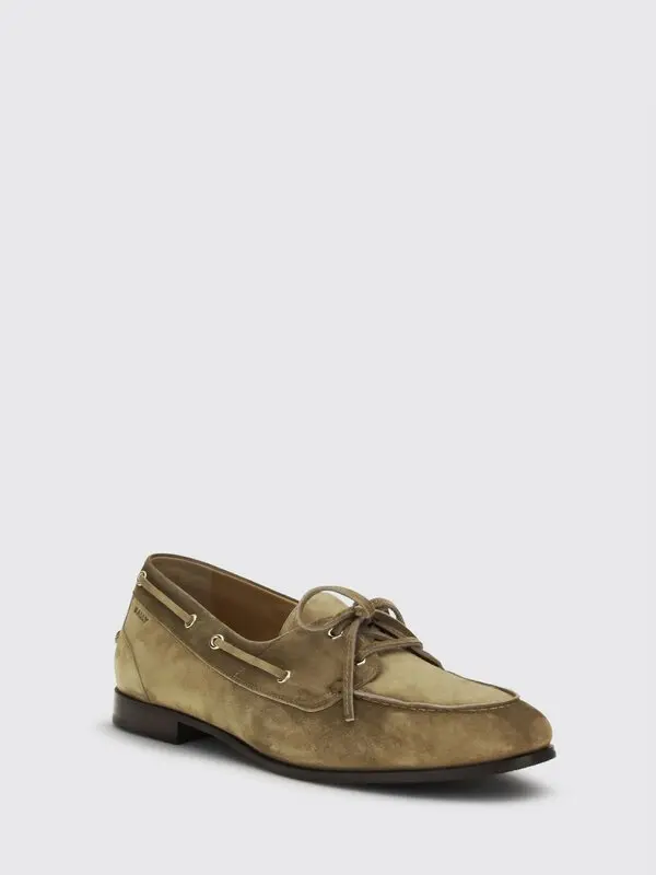 Bally Suede Boat Shoes