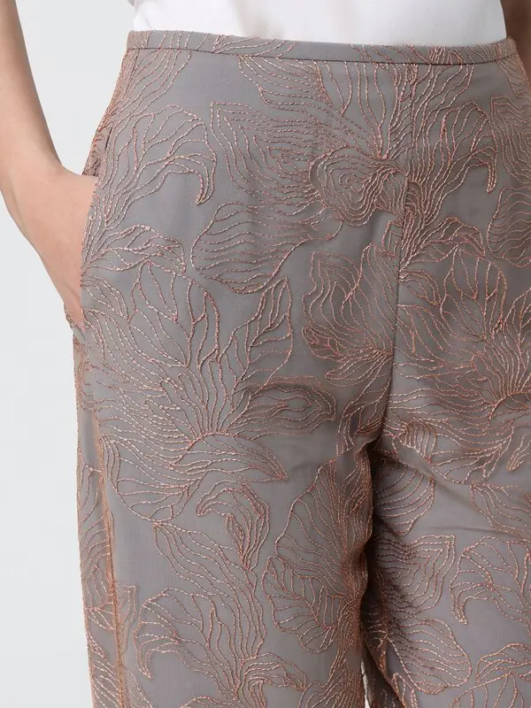 Emporio Armani Embroidered Trousers