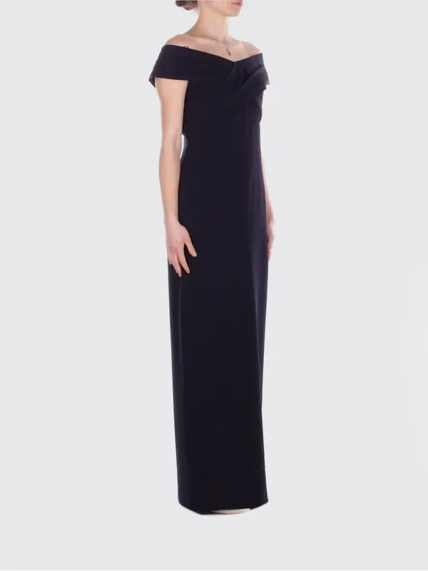 Ralph Lauren Long Crepe Dress