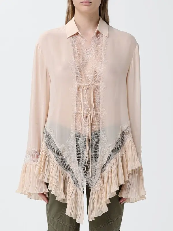 Blumarine Viscose Georgette Shirt