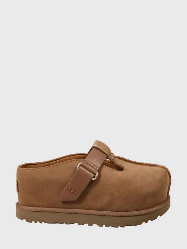 UGG Goldenstar Hi Suede Sabots - Beige