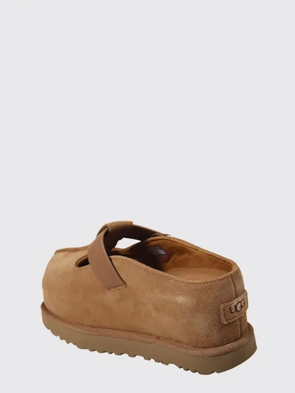 UGG Goldenstar Hi Suede Sabots - Beige