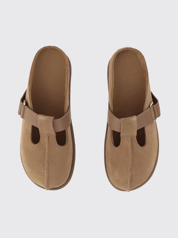 UGG Goldenstar Hi Suede Sabots - Brown