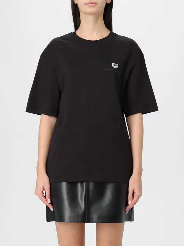 CHIARA FERRAGNI T-shirt With Embroidered Logo