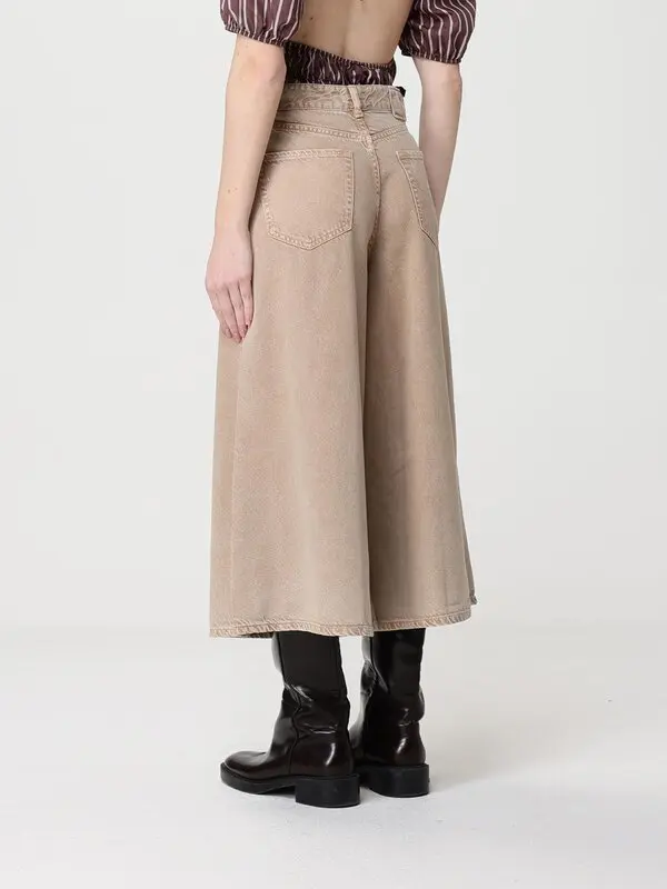 Pinko Cropped Jeans - Beige