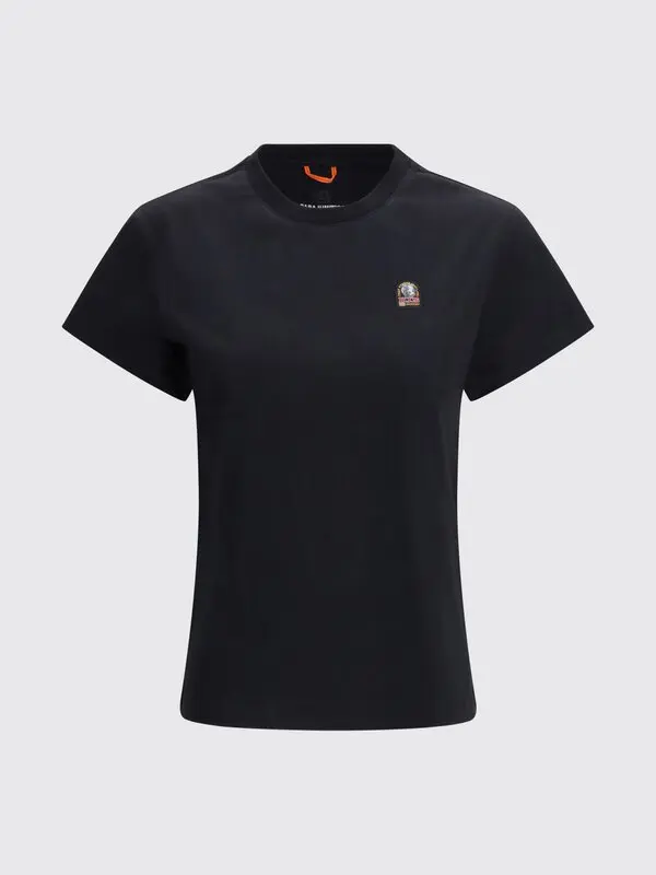 PARAJUMPERS Cotton T-shirt With Logo Detail