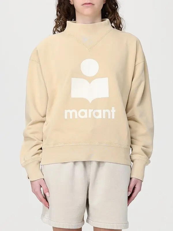 Isabel Marant Étoile Logo Sweatshirt - Yellow