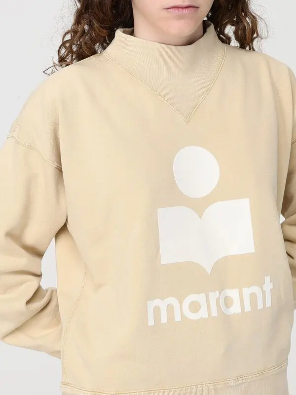 Isabel Marant Étoile Logo Sweatshirt - Yellow