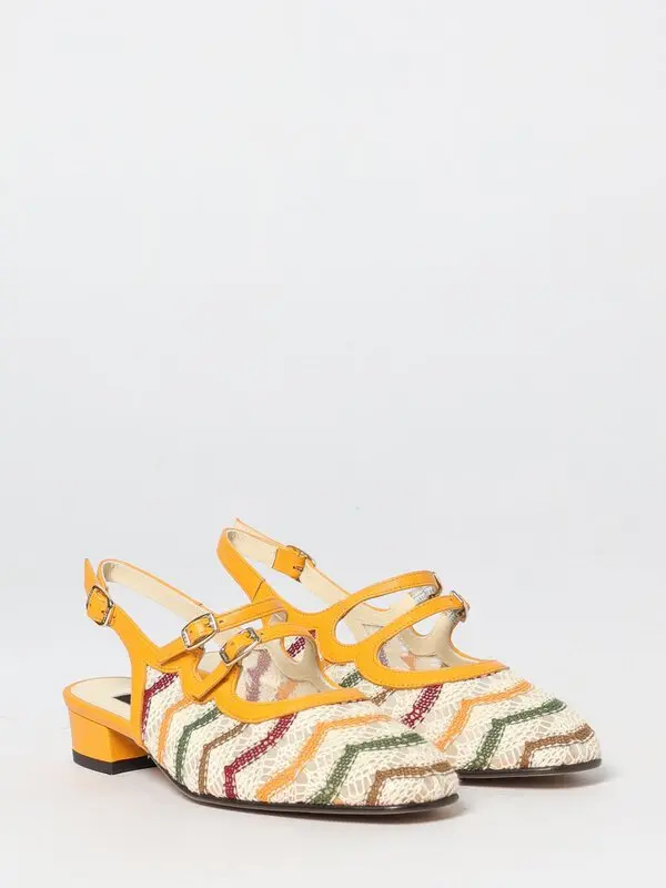 CAREL Slingback Mary Jane With Buckle Detail