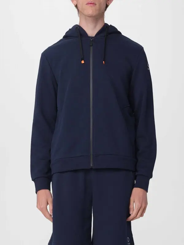 SUNS Hooded Zip Sweatshirt - Blue