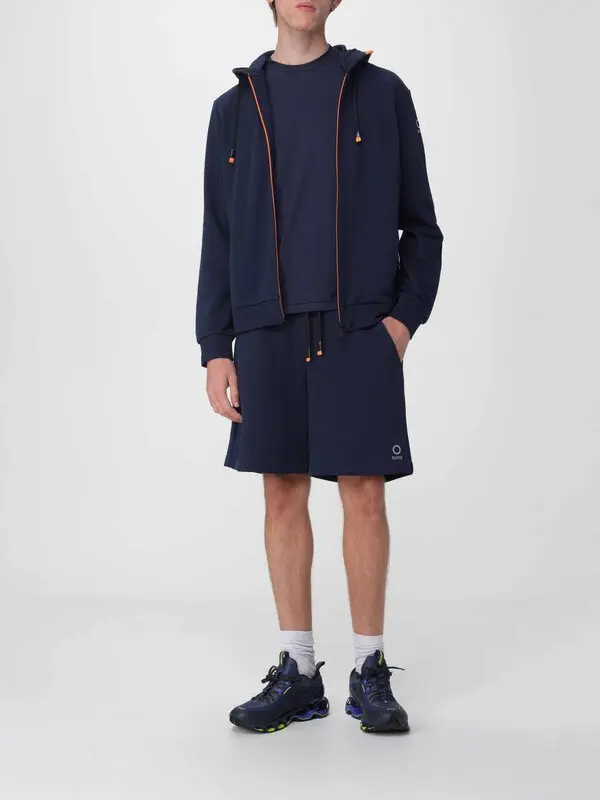 SUNS Hooded Zip Sweatshirt - Blue