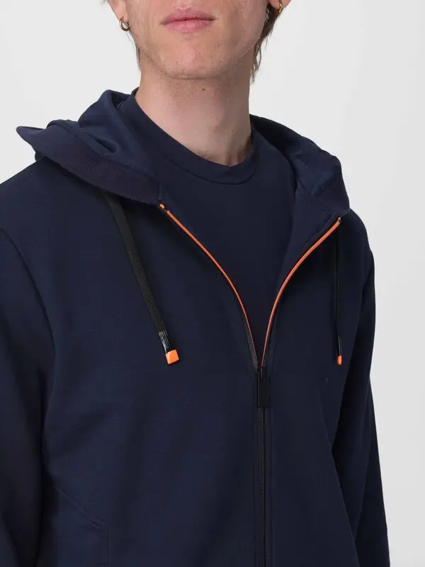 SUNS Hooded Zip Sweatshirt - Blue