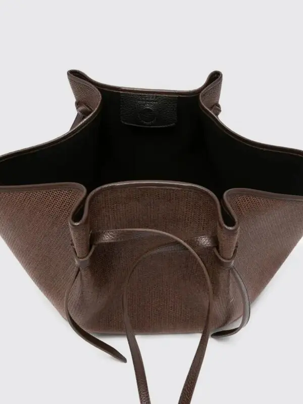 Yuzefi Mochi Raffia And Leather Bag