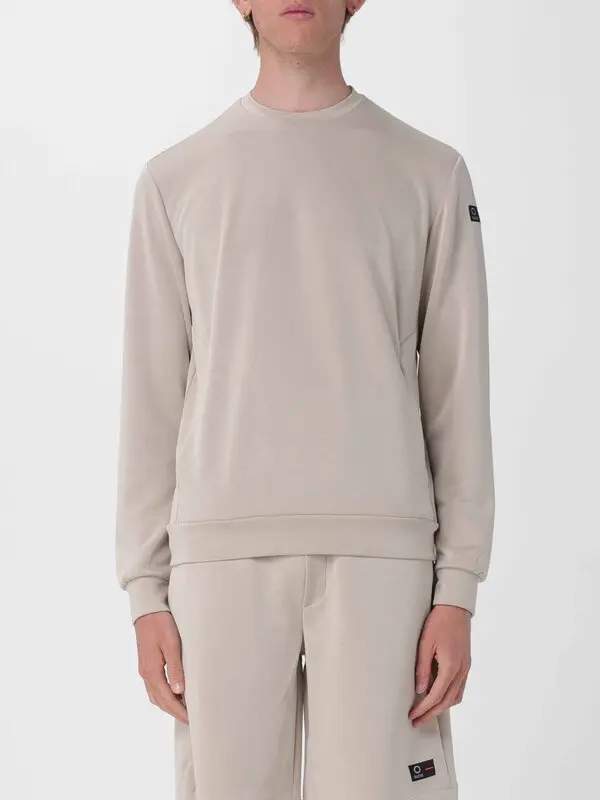 SUNS Crew Neck Sweatshirt In Viscose Blend - Beige
