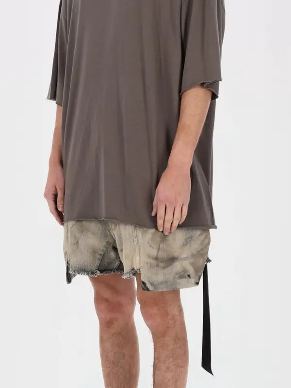 Rick Owens Cotton Oversized T-shirt - Brown