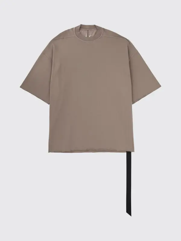Rick Owens Cotton Oversized T-shirt - Brown