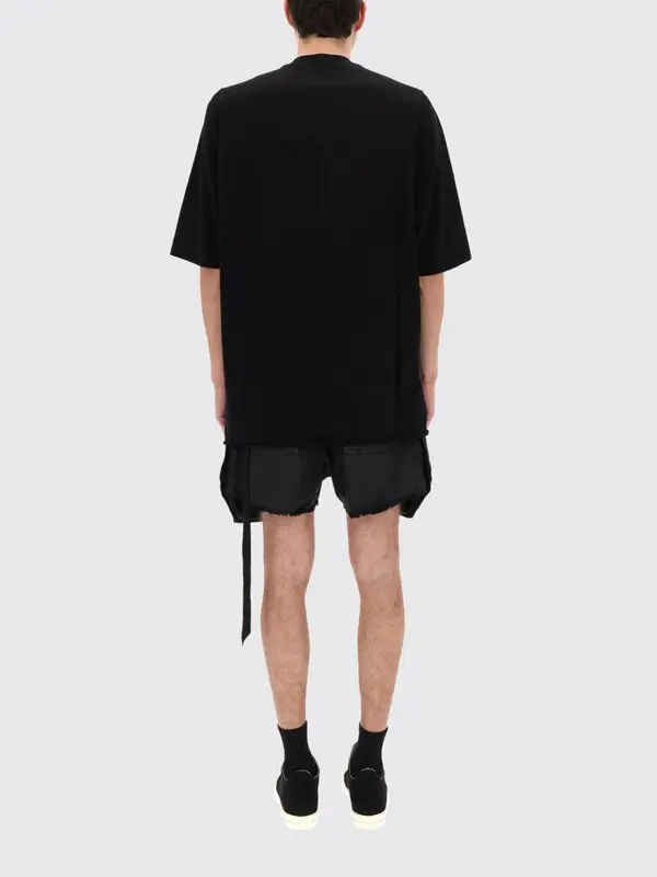 Rick Owens Cotton Oversized T-shirt - Black