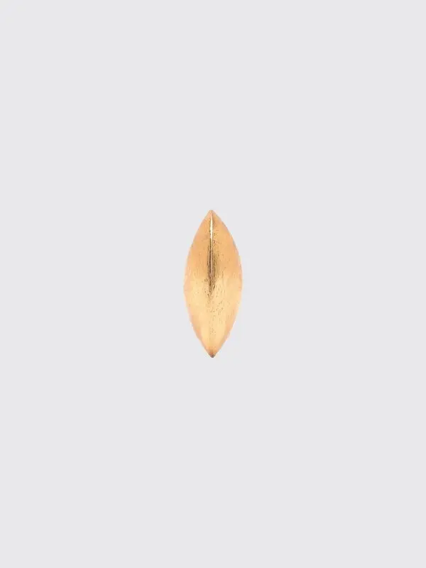 MONIES Zume Chromed Silver Plated Wood Earrings