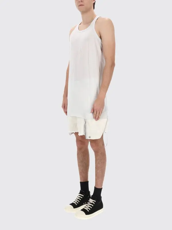 Rick Owens Cotton Tank Top - White