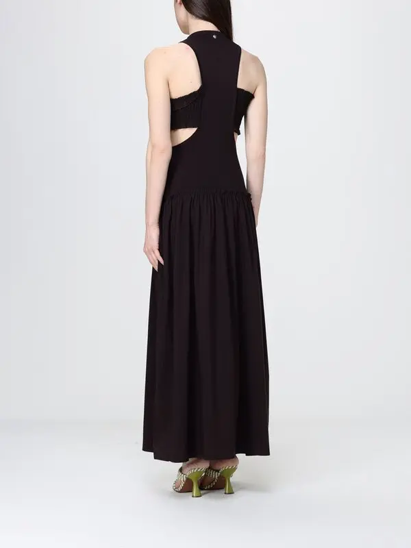 Liu Jo Viscose Blend Dress By - Brown